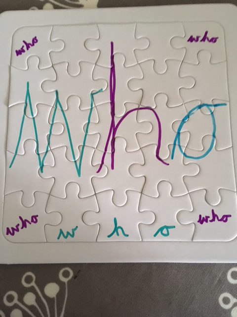 who puzzle - TeachToLearn.co.uk